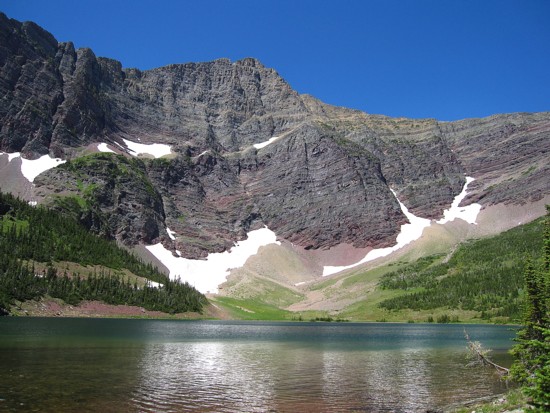 Altyn Peak and Apikuni Mountain