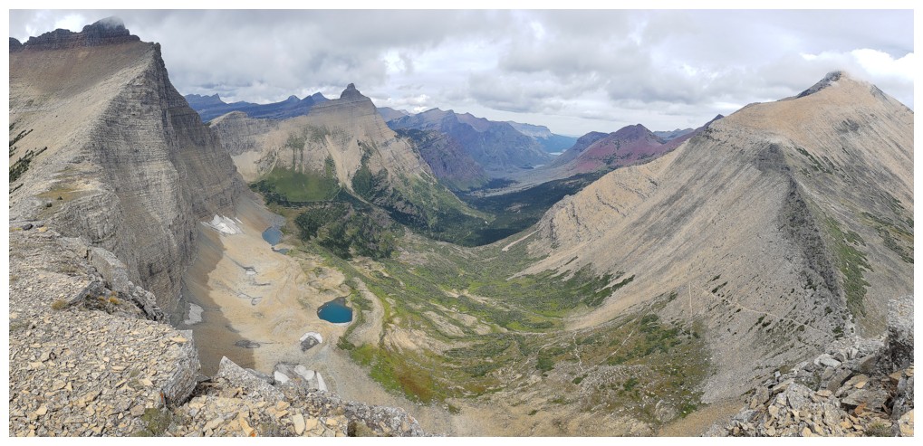 Triple Divide Peak and Norris Mountain