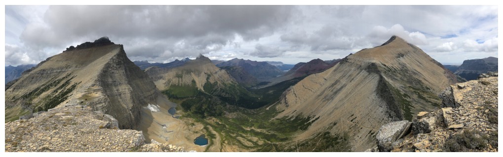 Triple Divide Peak and Norris Mountain