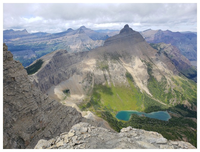 Triple Divide Peak and Norris Mountain