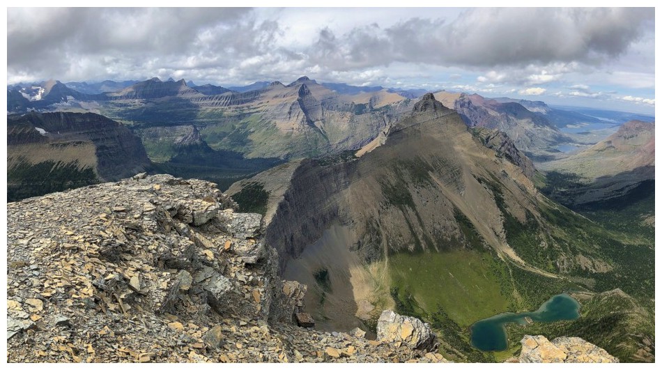 Triple Divide Peak and Norris Mountain