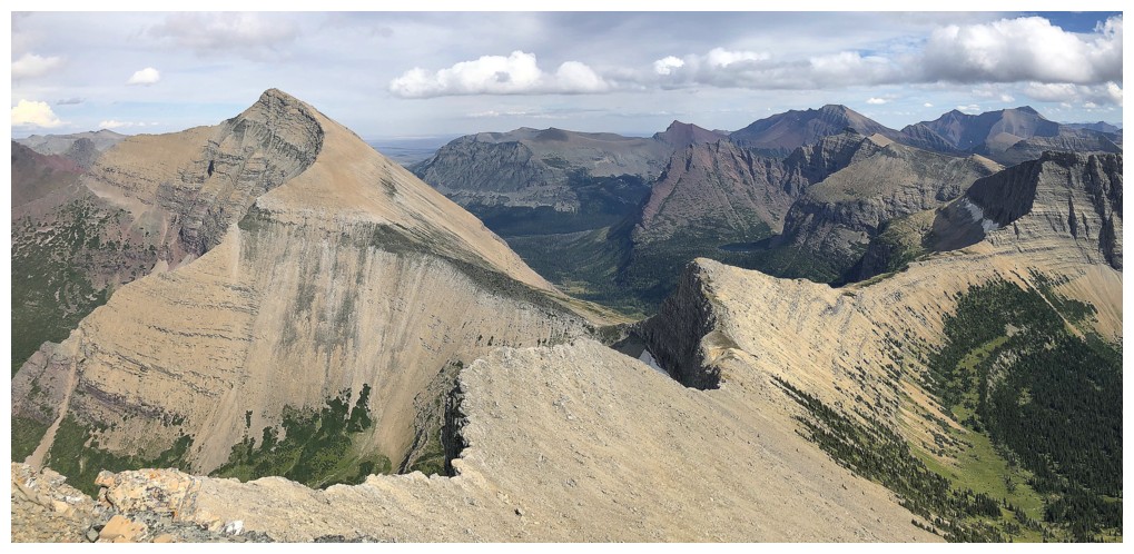 Triple Divide Peak and Norris Mountain