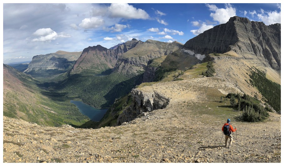 Triple Divide Peak and Norris Mountain